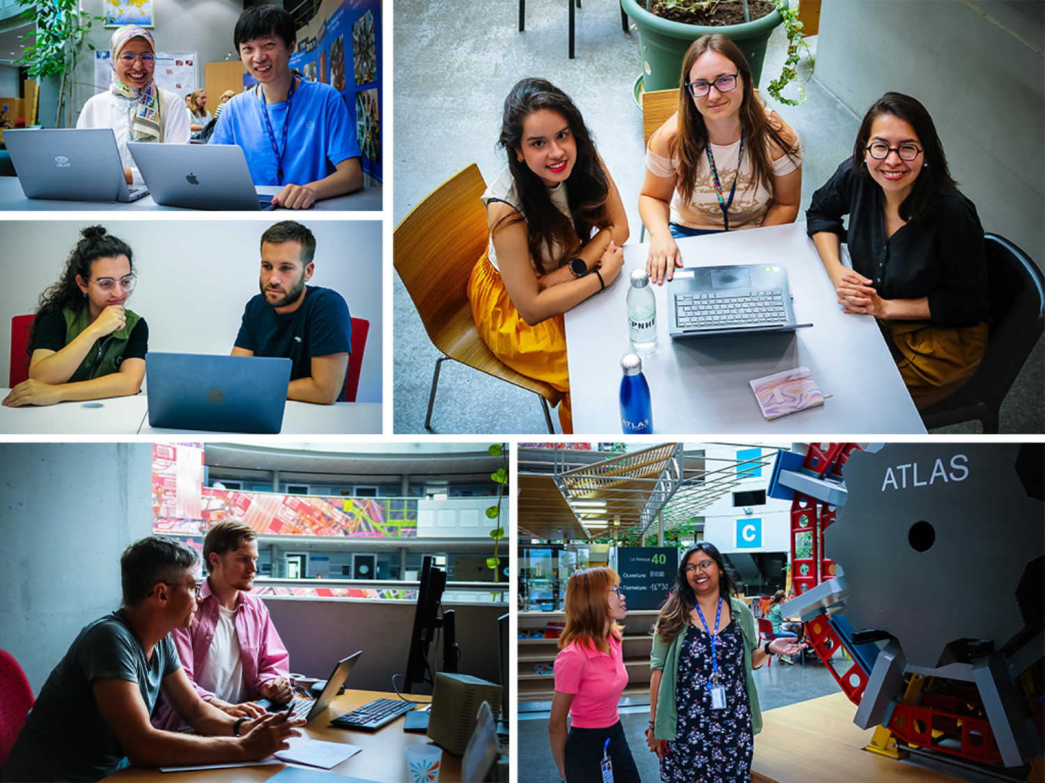 A Summer For Science Atlas Experiment At Cern